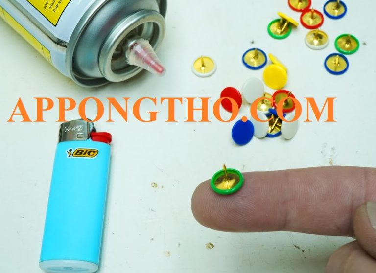 Quy Trình Bơm Gas Bật Lửa Bic ( Hộp Quẹt Bic ) Đúng An Toàn